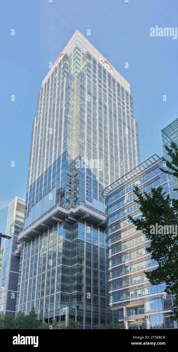 Citi Bank headquarters, 33 Canada Square, Canary Wharf financial ...