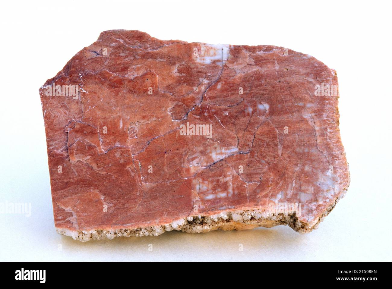 Orthoclase is a potassium aluminium silicate mineral (feldspar). Sample ...