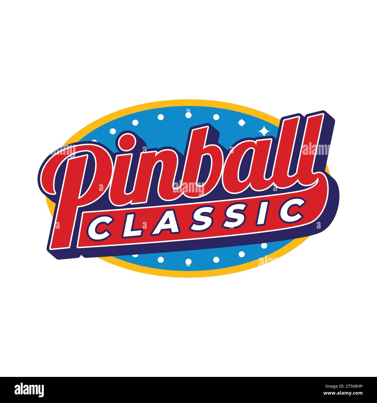Vintage pinball arcade Cut Out Stock Images & Pictures - Alamy
