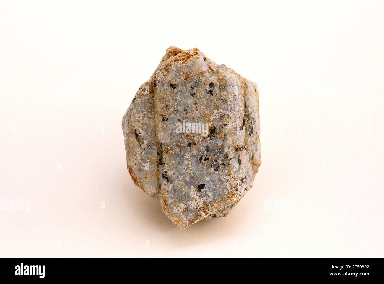 Sanidine is a potassium aluminium silicate mineral. Carlsbad twinning ...