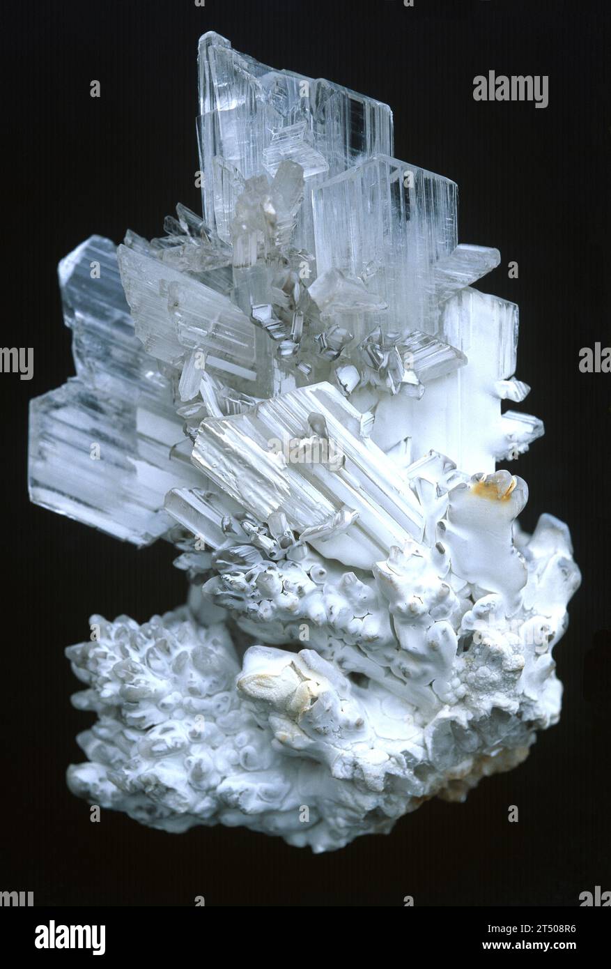 Selenite is a transparent variety of gypsum. Gypsum is an hydrous ...