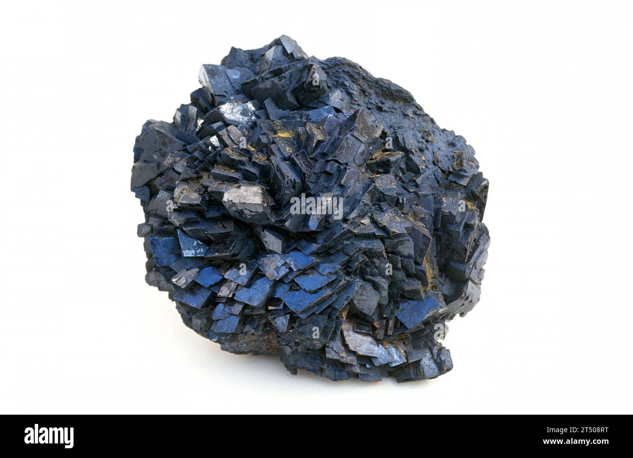 Siderite is an iron carbonate mineral. Crystallized sample Stock Photo ...