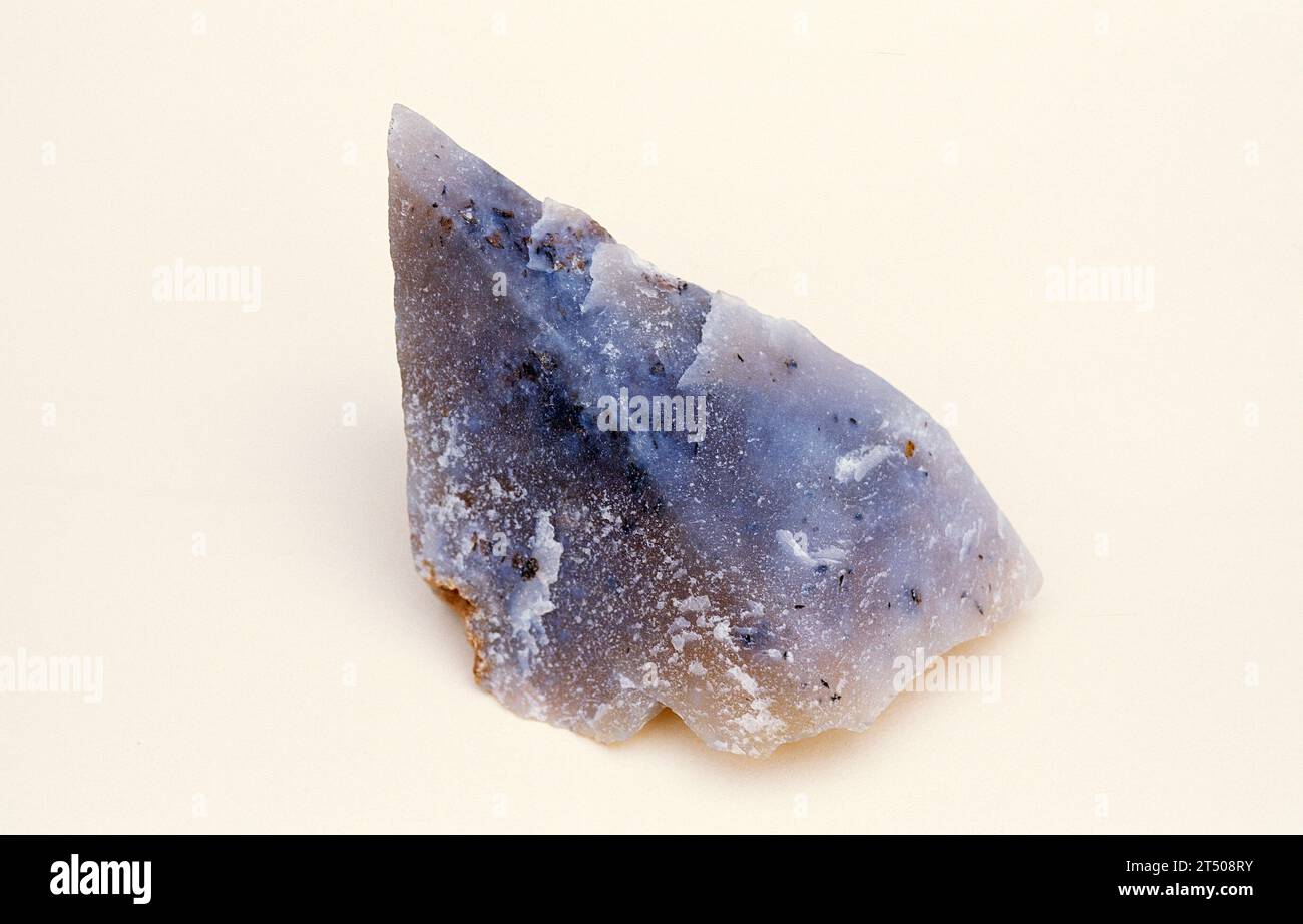 Flint is a mixture of quartz varieties microcrystallines or ...