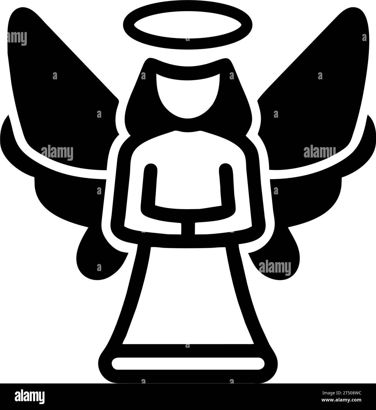angel icon illustration Stock Vector Image & Art - Alamy