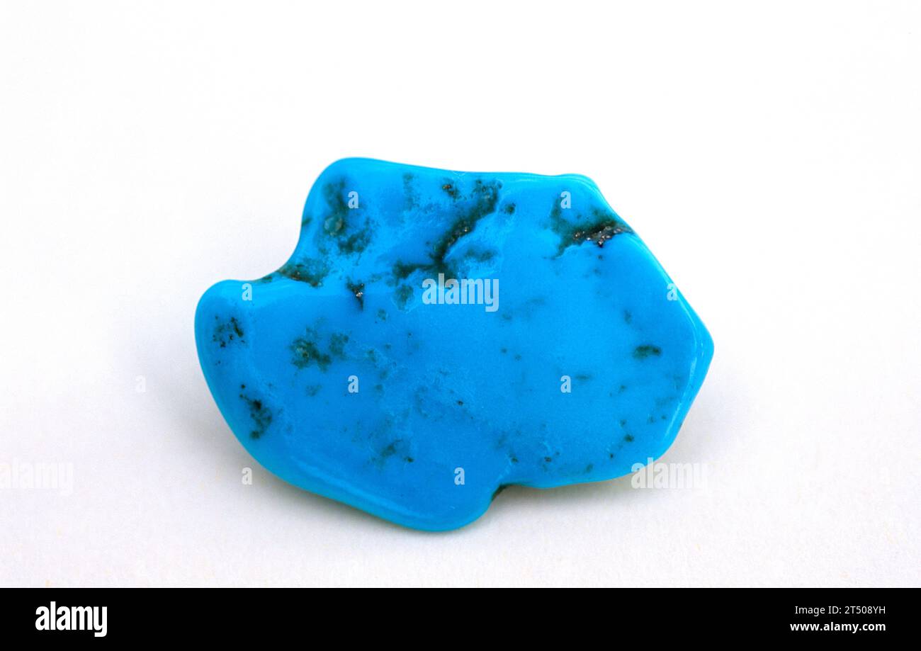 Turquoise is an copper aluminium phosphate mineral. Sample Stock Photo ...