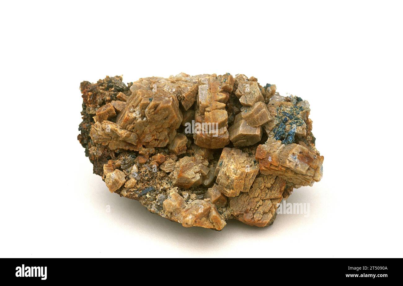 Witherite is a barium carbonate mineral. Crystallized sample Stock ...