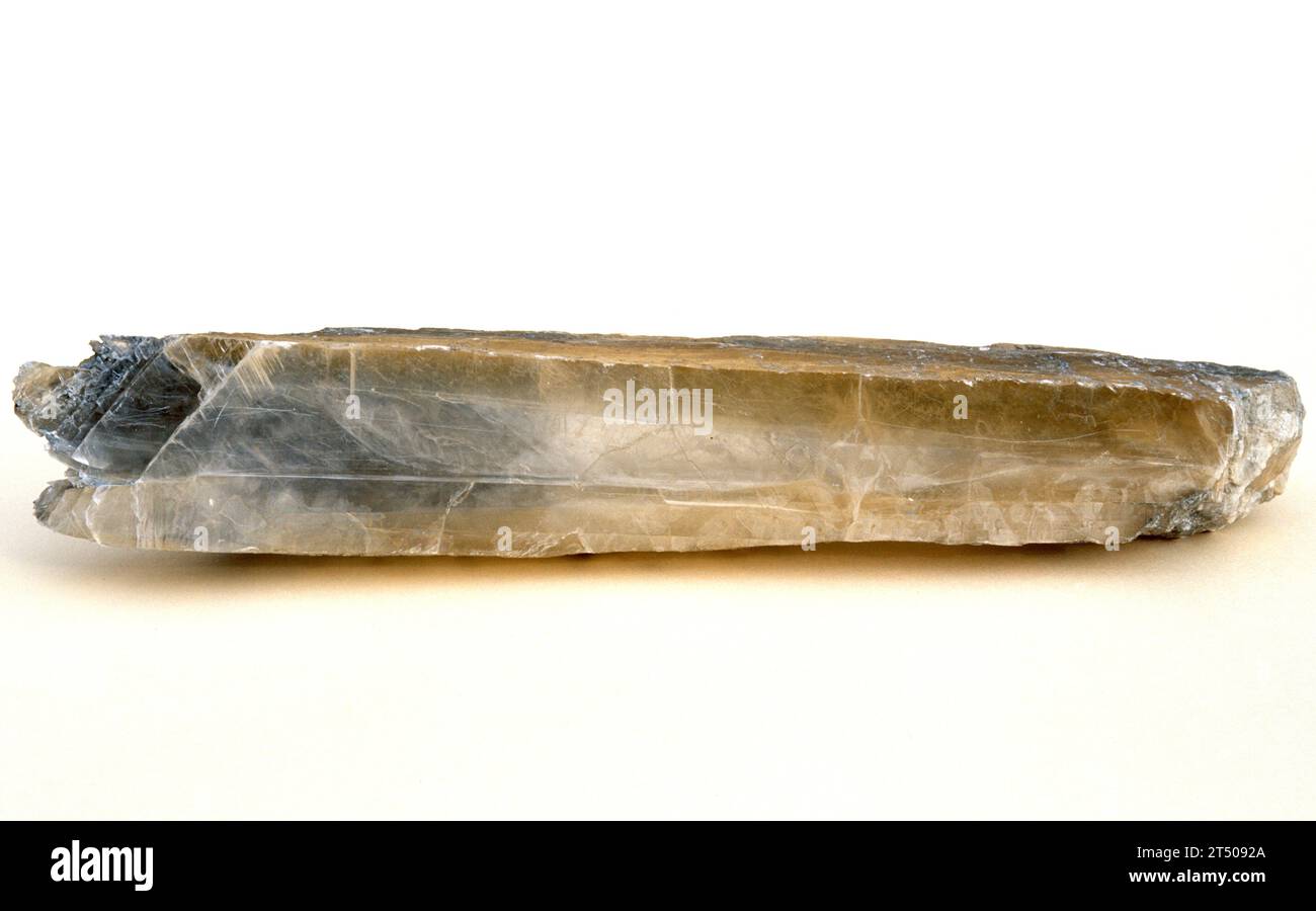 Gypsum is an hydrated calcium sulfate mineral. Crystallized sample ...