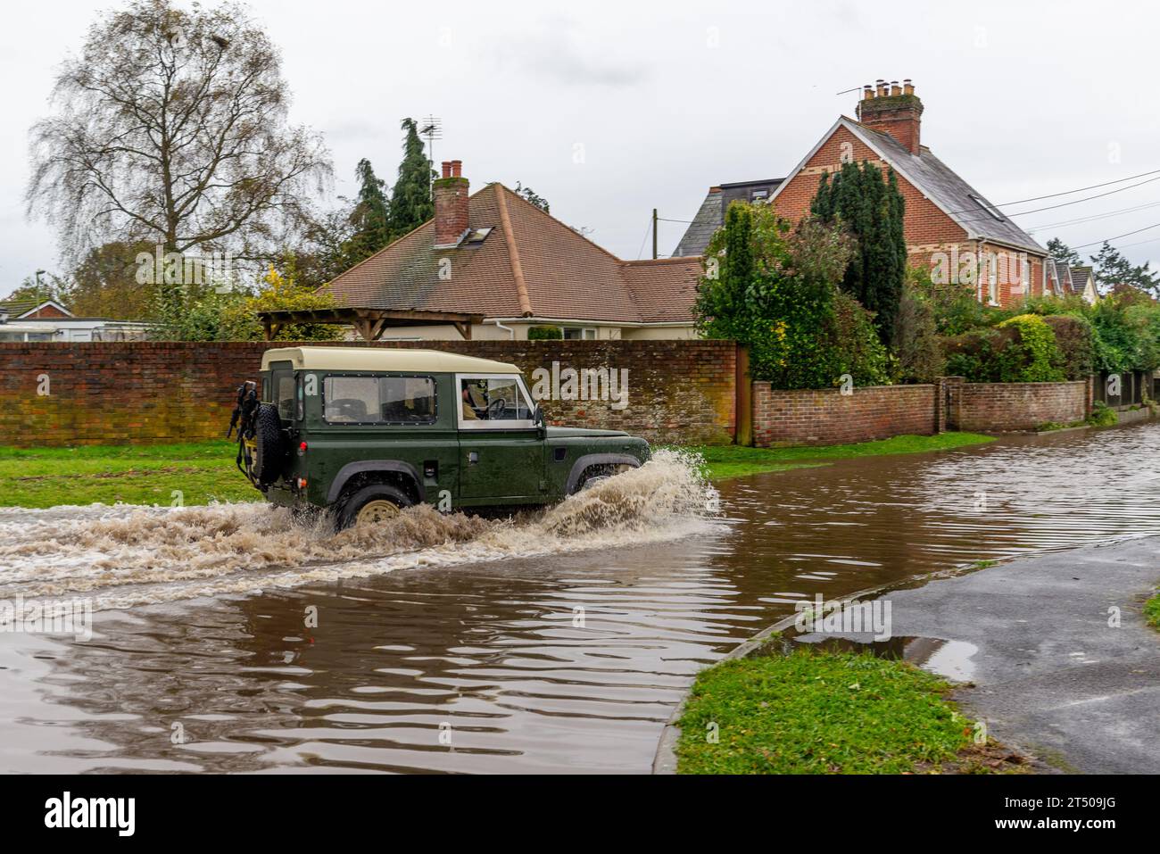 Fordingbridge, Hampshire, UK, 2nd November 2023: Weather. Storm Ciarán ...