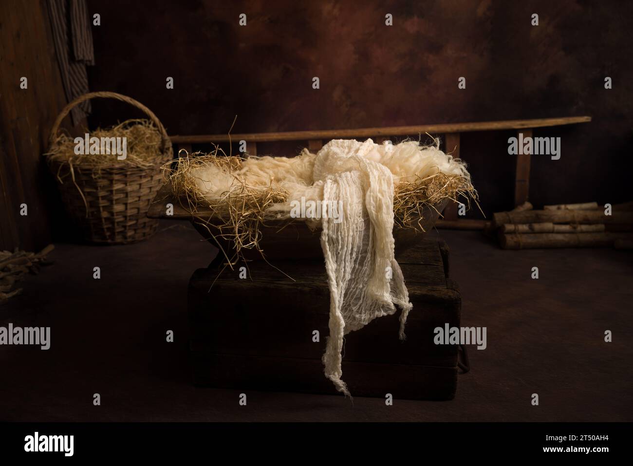 Empty crib hi-res stock photography and images - Alamy