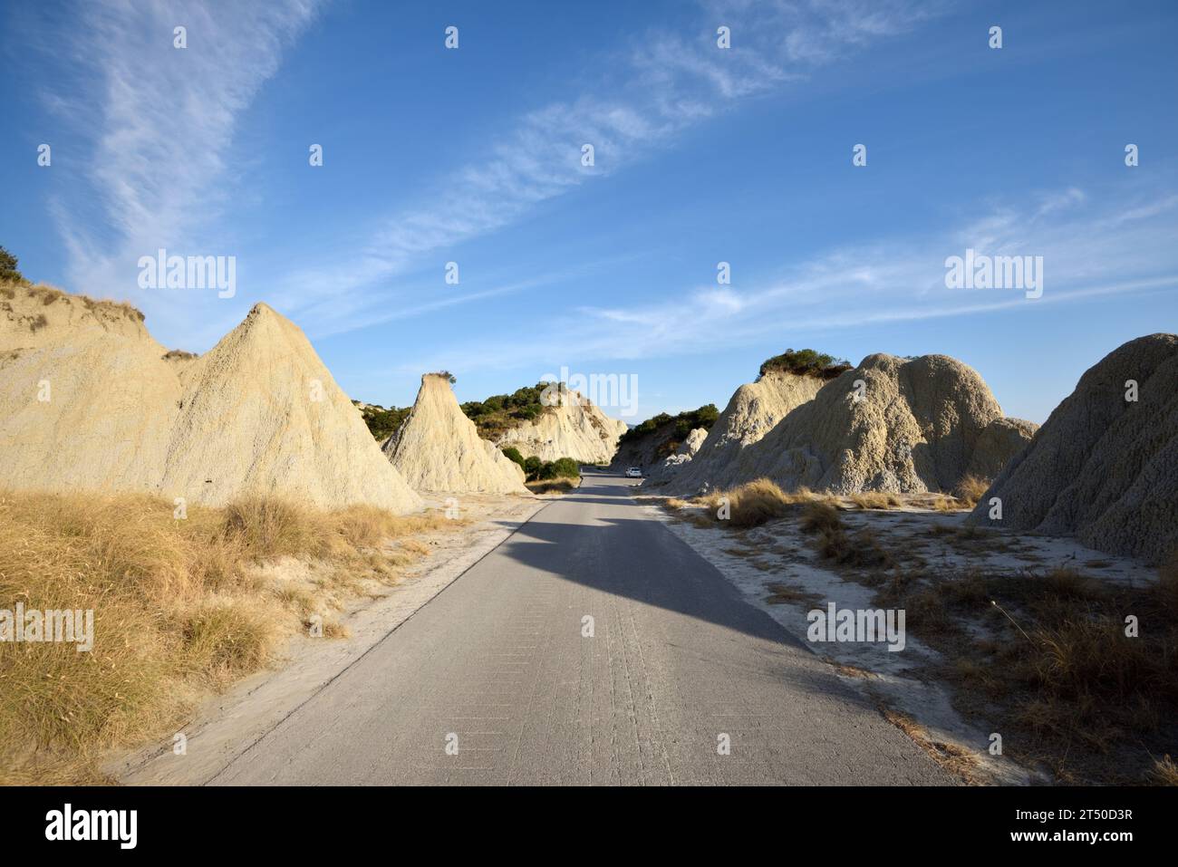 Erosion gullies roads hi-res stock photography and images - Alamy