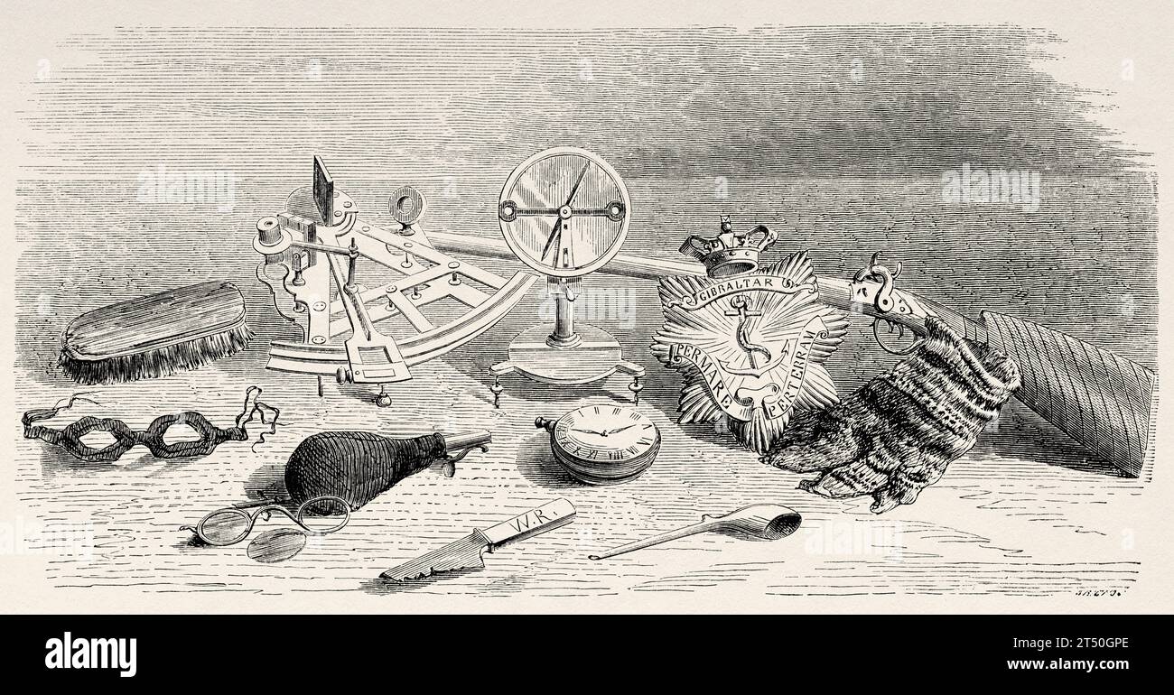 Objects from Franklin's lost expedition. Story of Franklin's lost ...