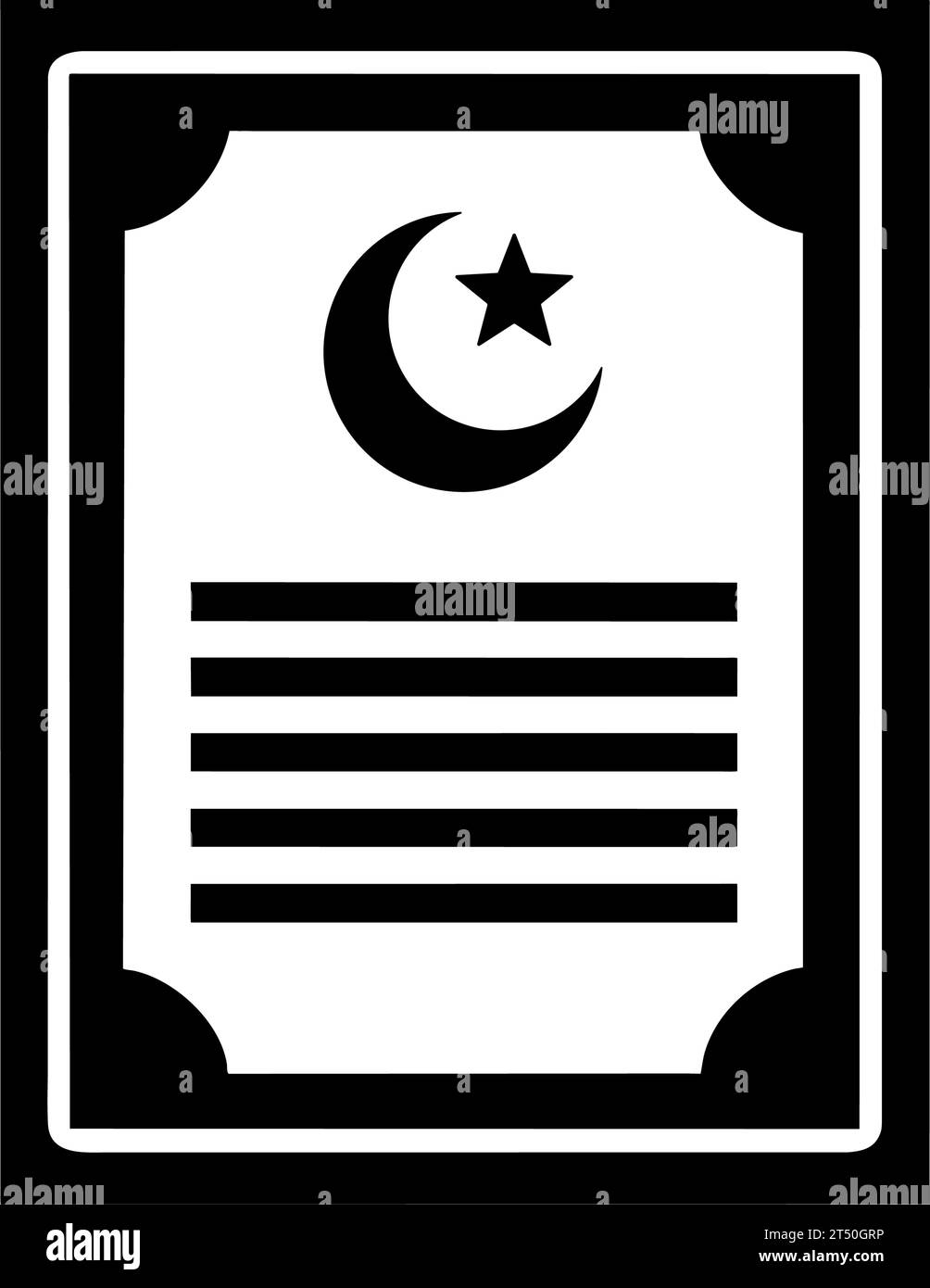 quran page icon Stock Vector Image & Art - Alamy
