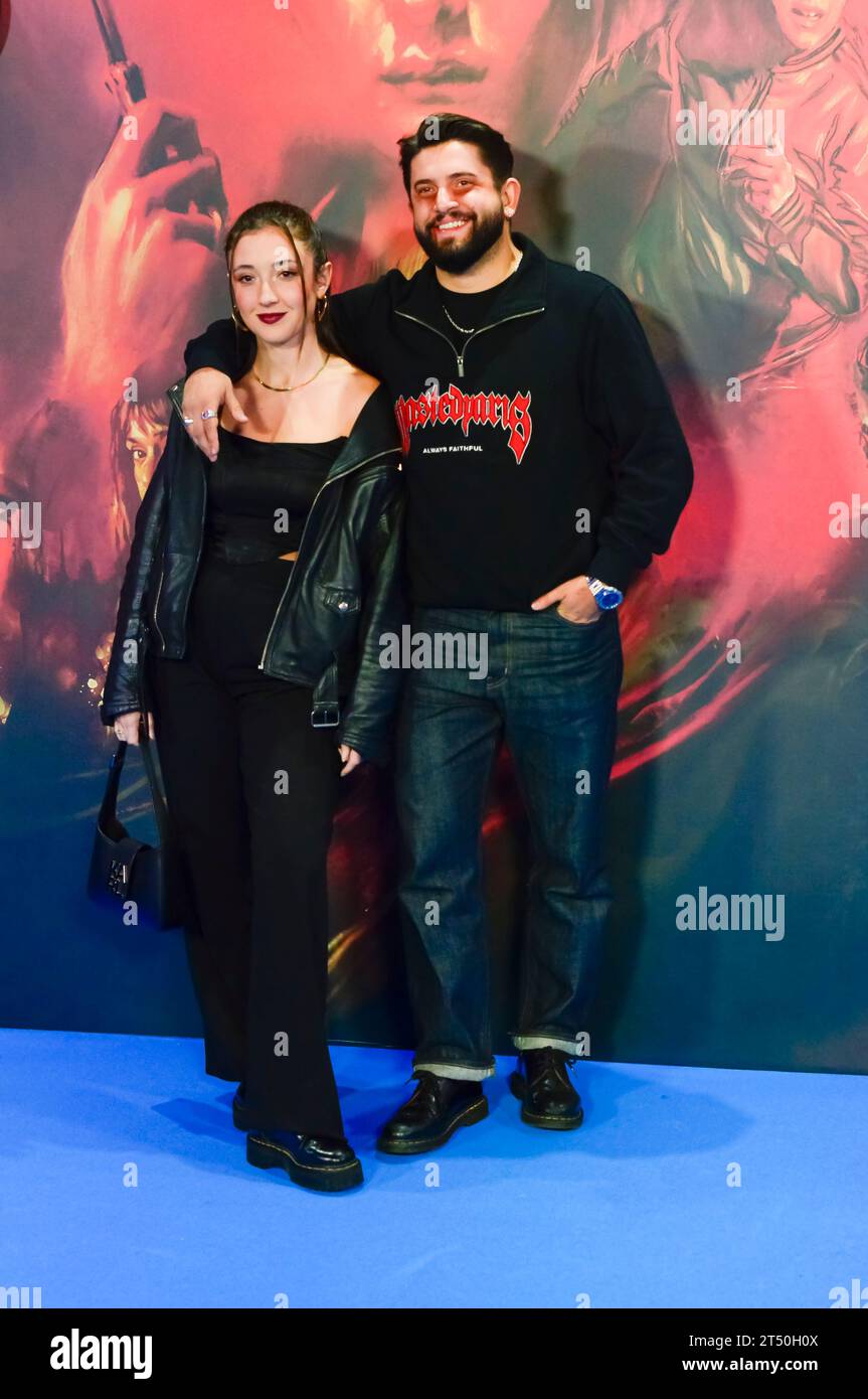 Raquel Hernandez, and Telmo Trenado attended the premiere of the series ...