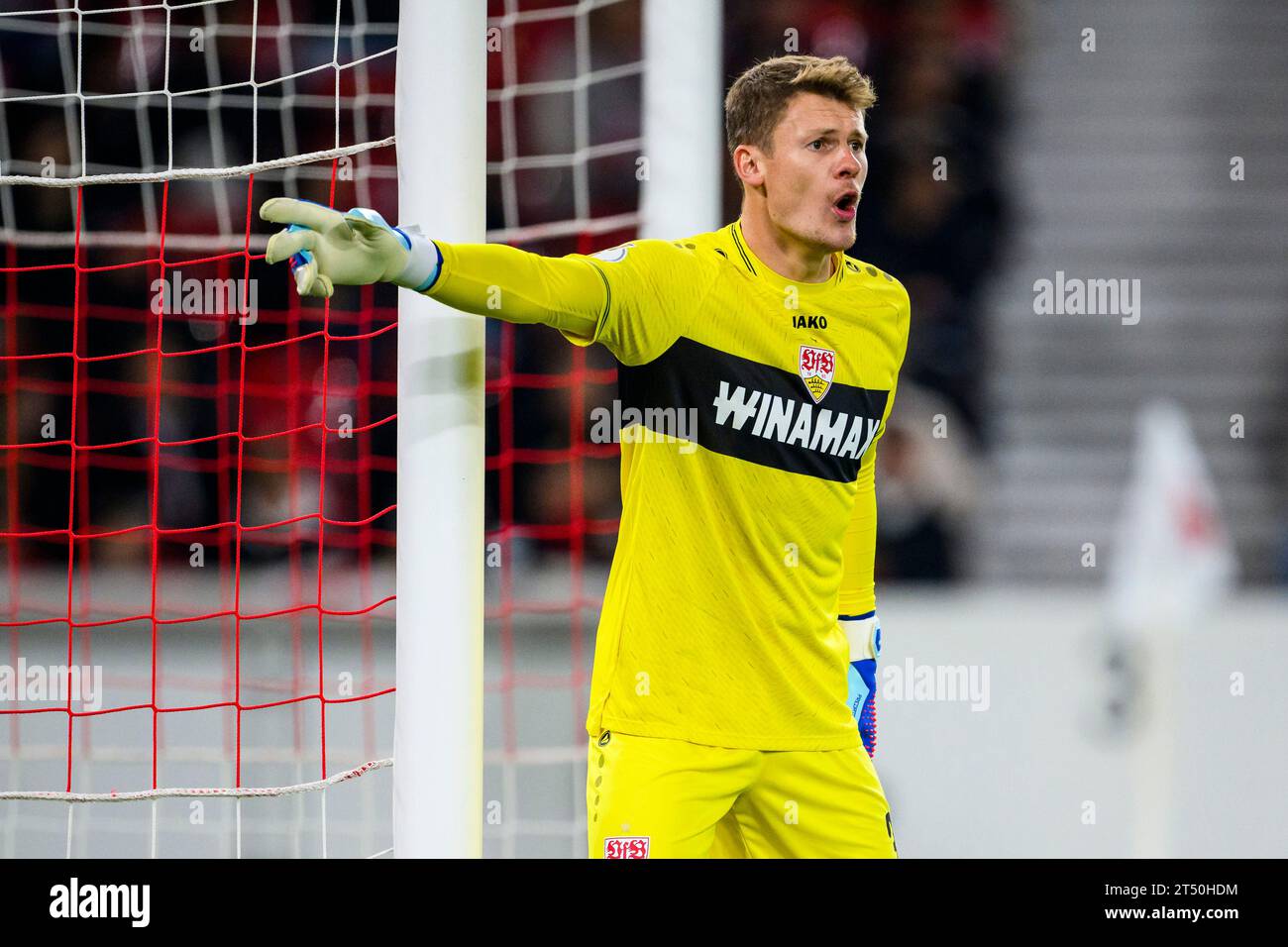 Stuttgart, Germany. 31st Oct, 2023. Soccer: DFB Cup, VfB Stuttgart - 1. FC Union Berlin, 2nd ...