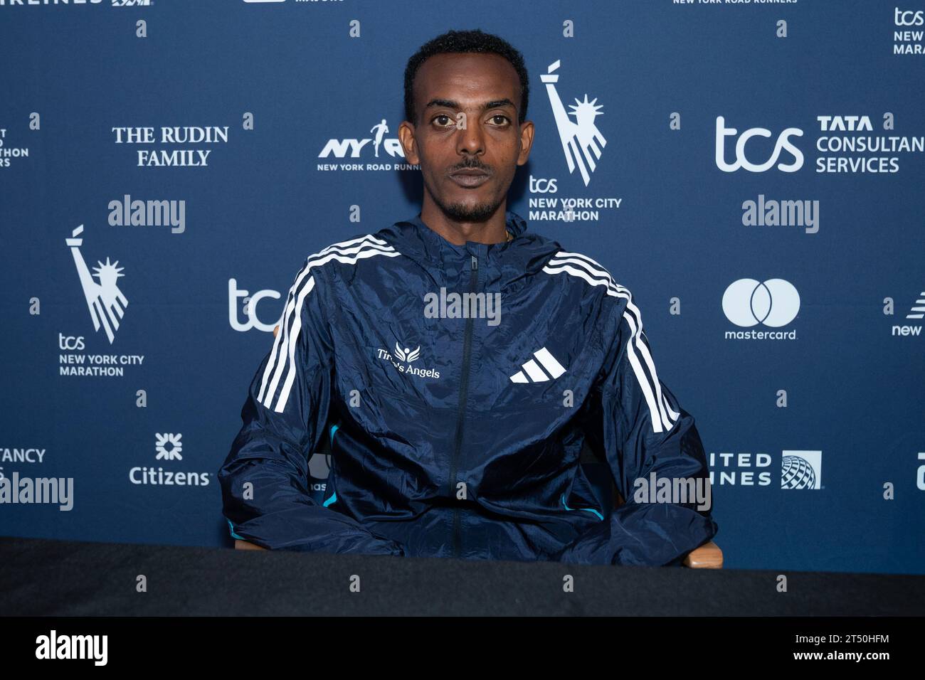 Tamirat Tola of Ethiopia attends TCS New York City Marathon ...