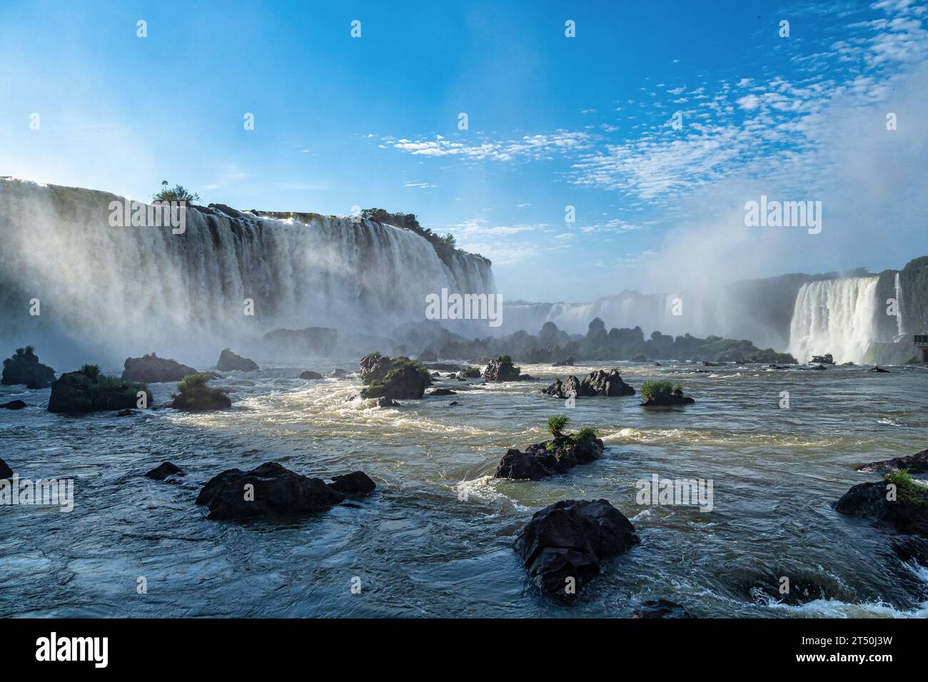 Devil's Throat at Iguazu Falls, one of the world's great natural ...