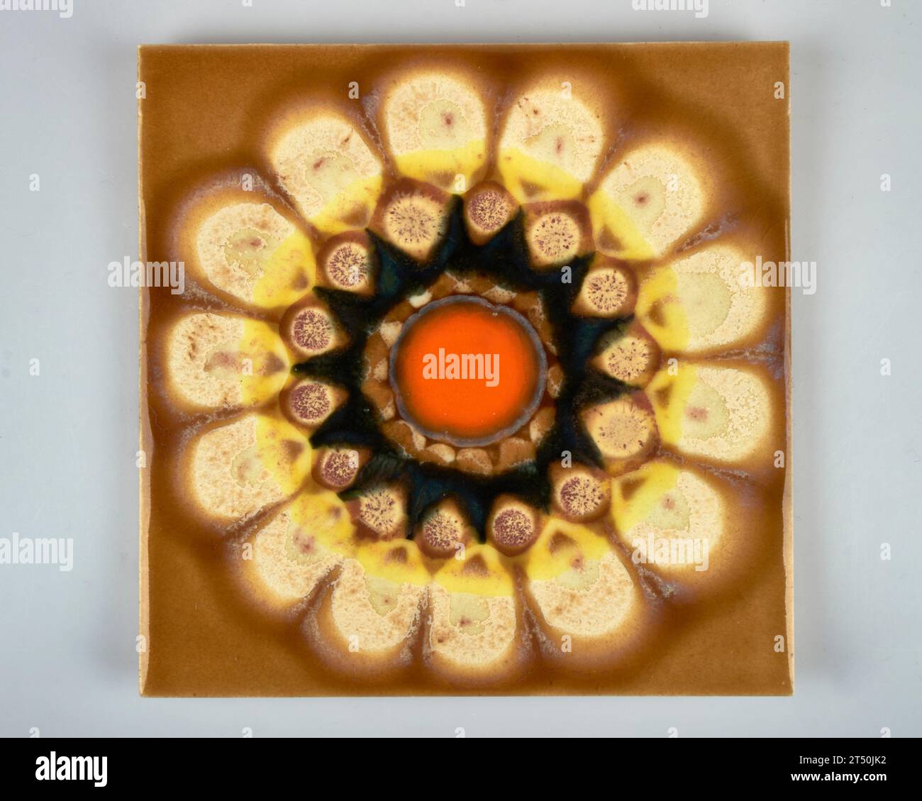 Vintage 1970s Intaglio Designs pottery tile designed by Clive Simmonds ...