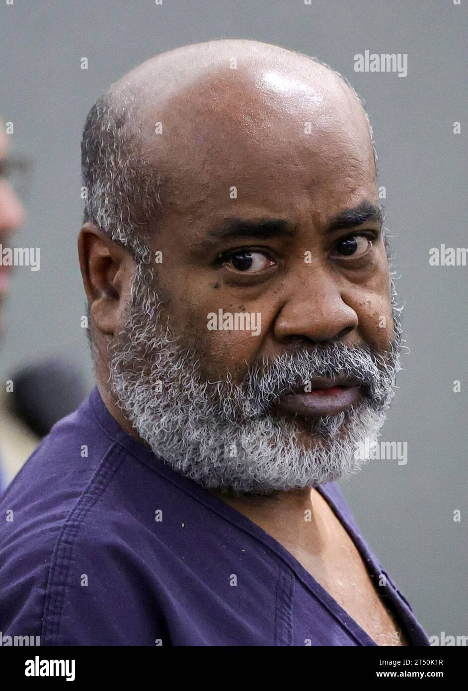 Duane Keith “Keffe D” Davis appears for his arraignment at the Regional ...