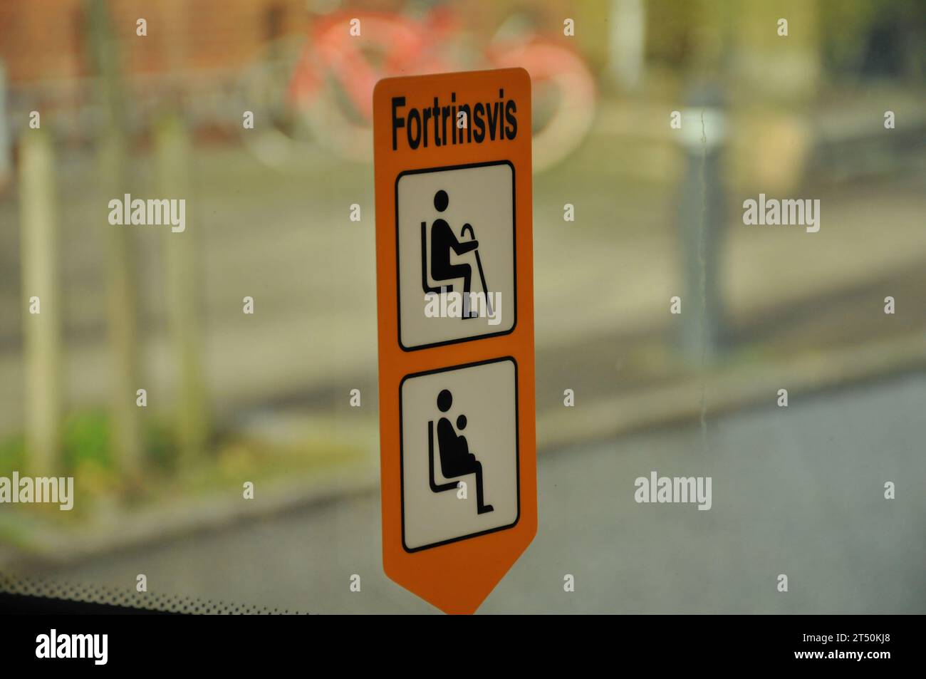 Copenhagen, Denmark /02 November 2023/. Danish public bus transpotrt ...