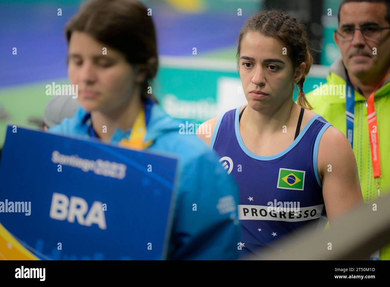 Santiago, Chile. 02nd Nov, 2023. Giulia Penalber from the Brazilian ...
