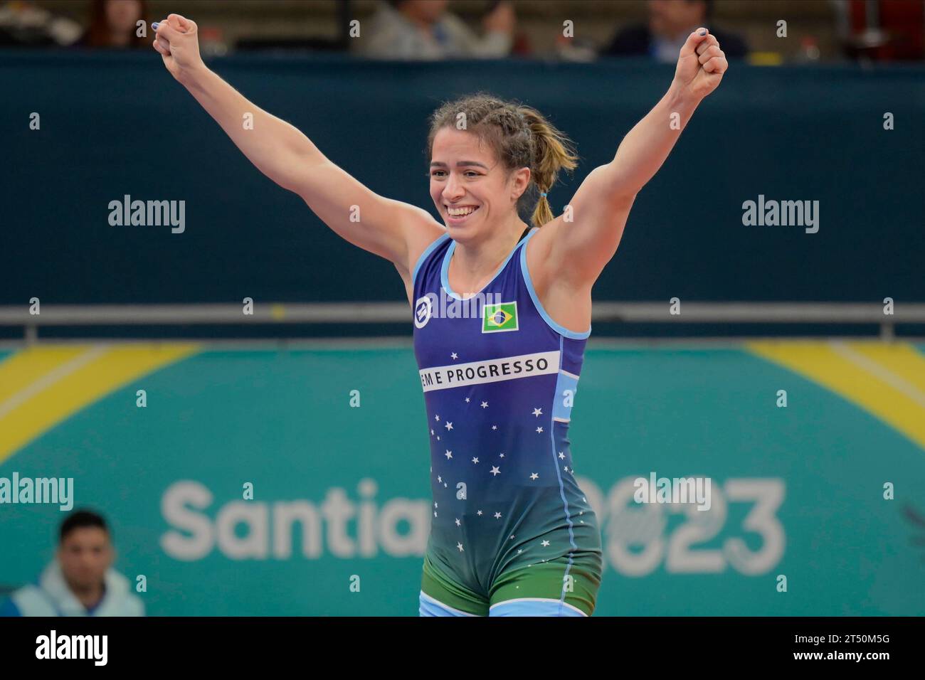 Santiago, Chile. 02nd Nov, 2023. Giulia Penalber from the Brazilian ...