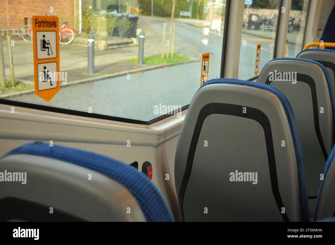 Copenhagen, Denmark /02 November 2023/. Danish public bus transpotrt ...