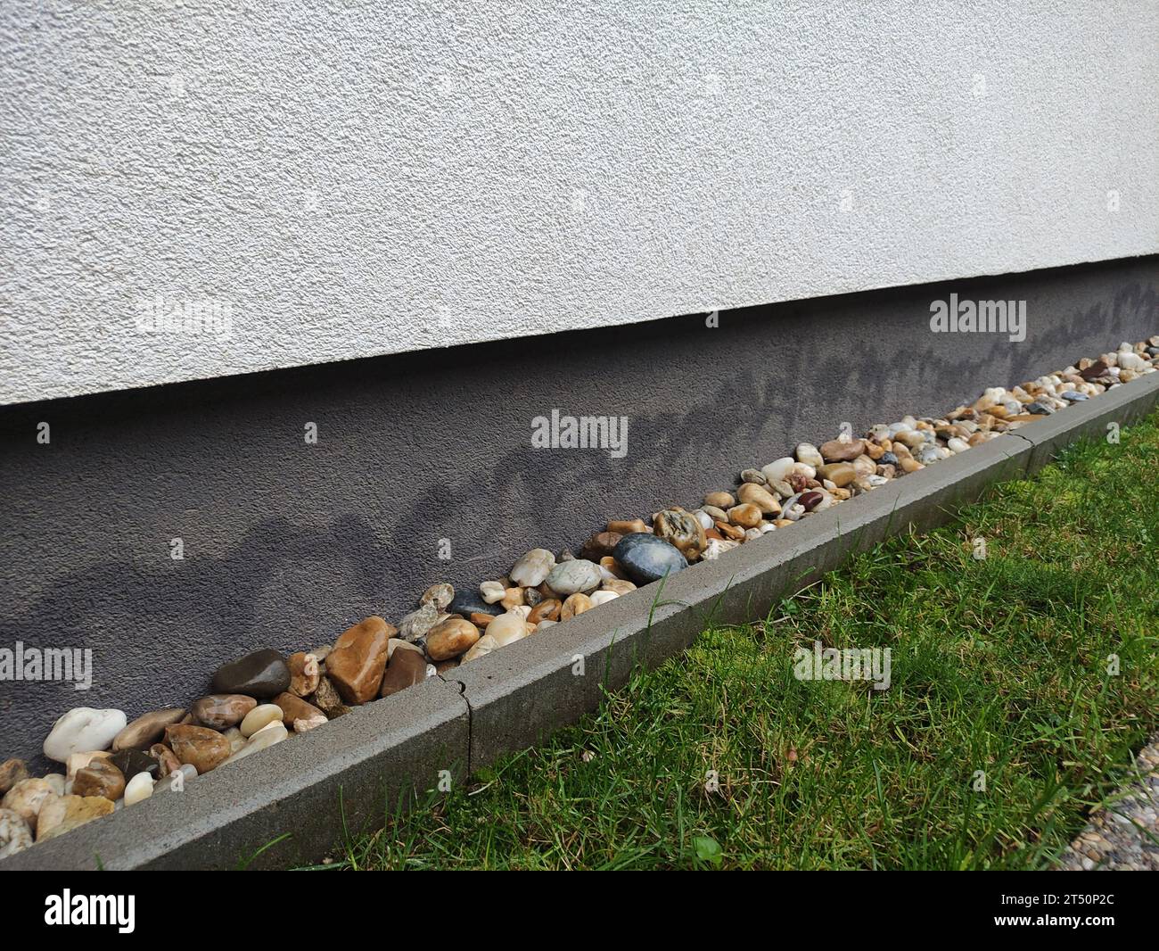 Wet foundation on the new house Stock Photo - Alamy
