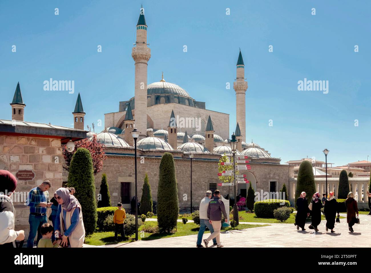 Mevlana museum mosque in hi-res stock photography and images - Alamy