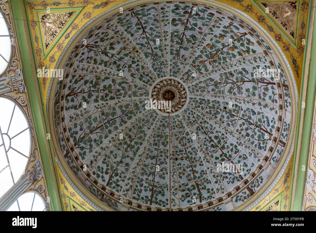 Istanbul, Turkey, The dome of the Harem of Topkapi Palace Stock Photo ...