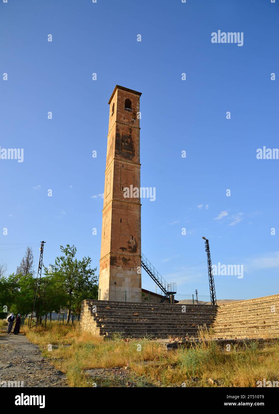Located in Silvan, Turkey, Kirik Minaret is the minaret of a mosque ...