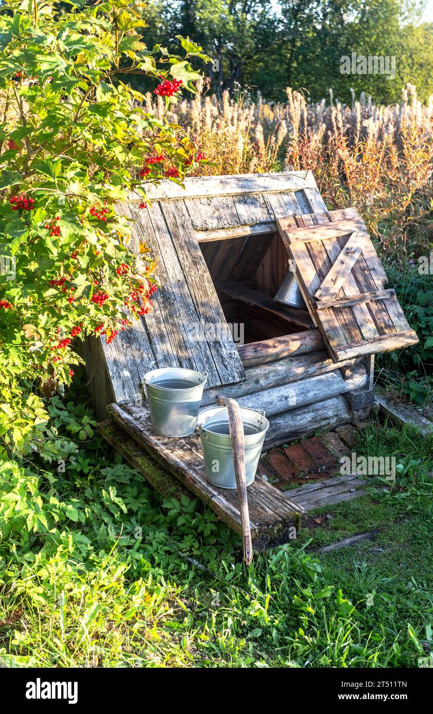 Water well hi-res stock photography and images - Alamy
