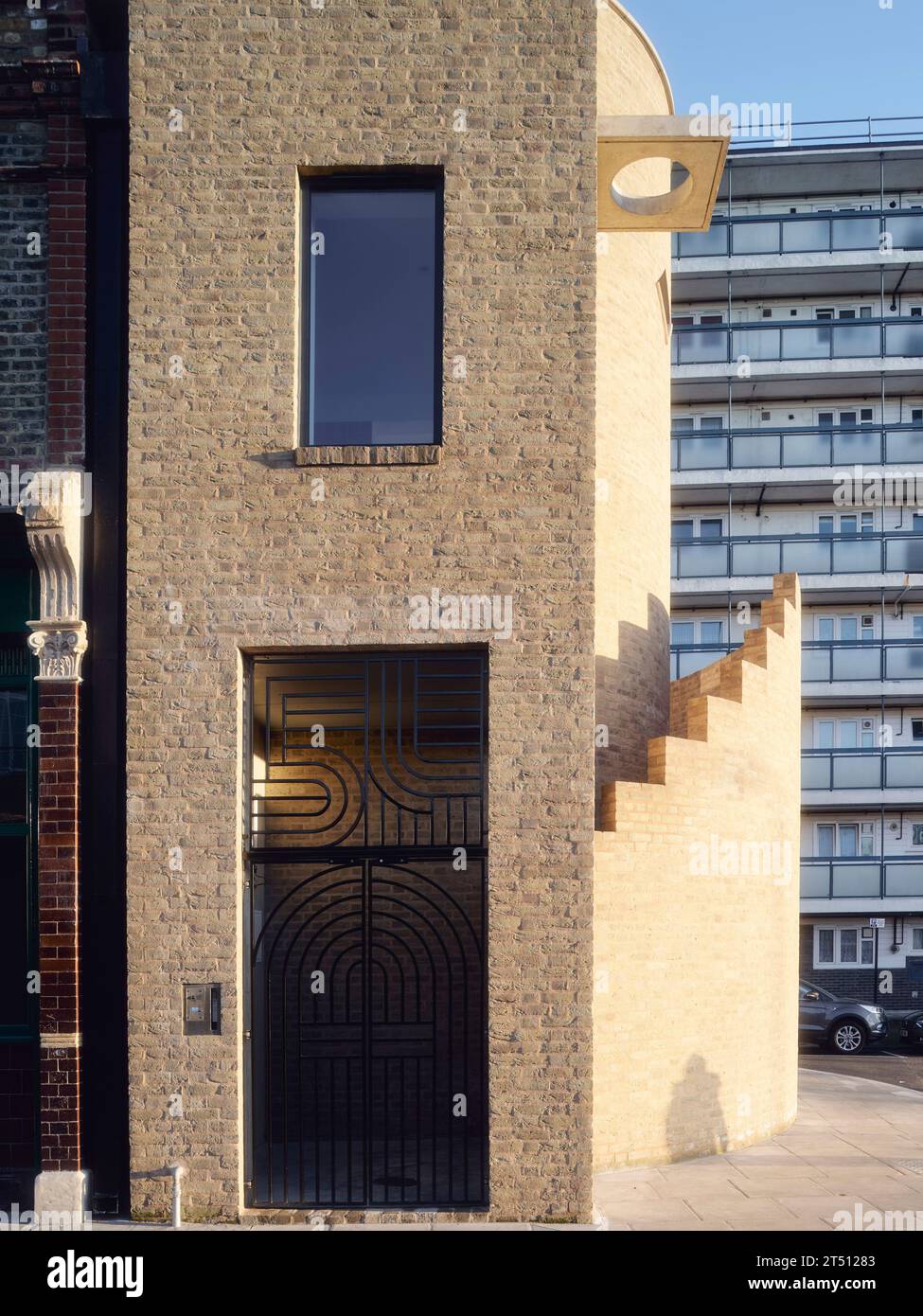 Entrance to residential unit on upper floor. The Hoxton Mule - Ivy ...