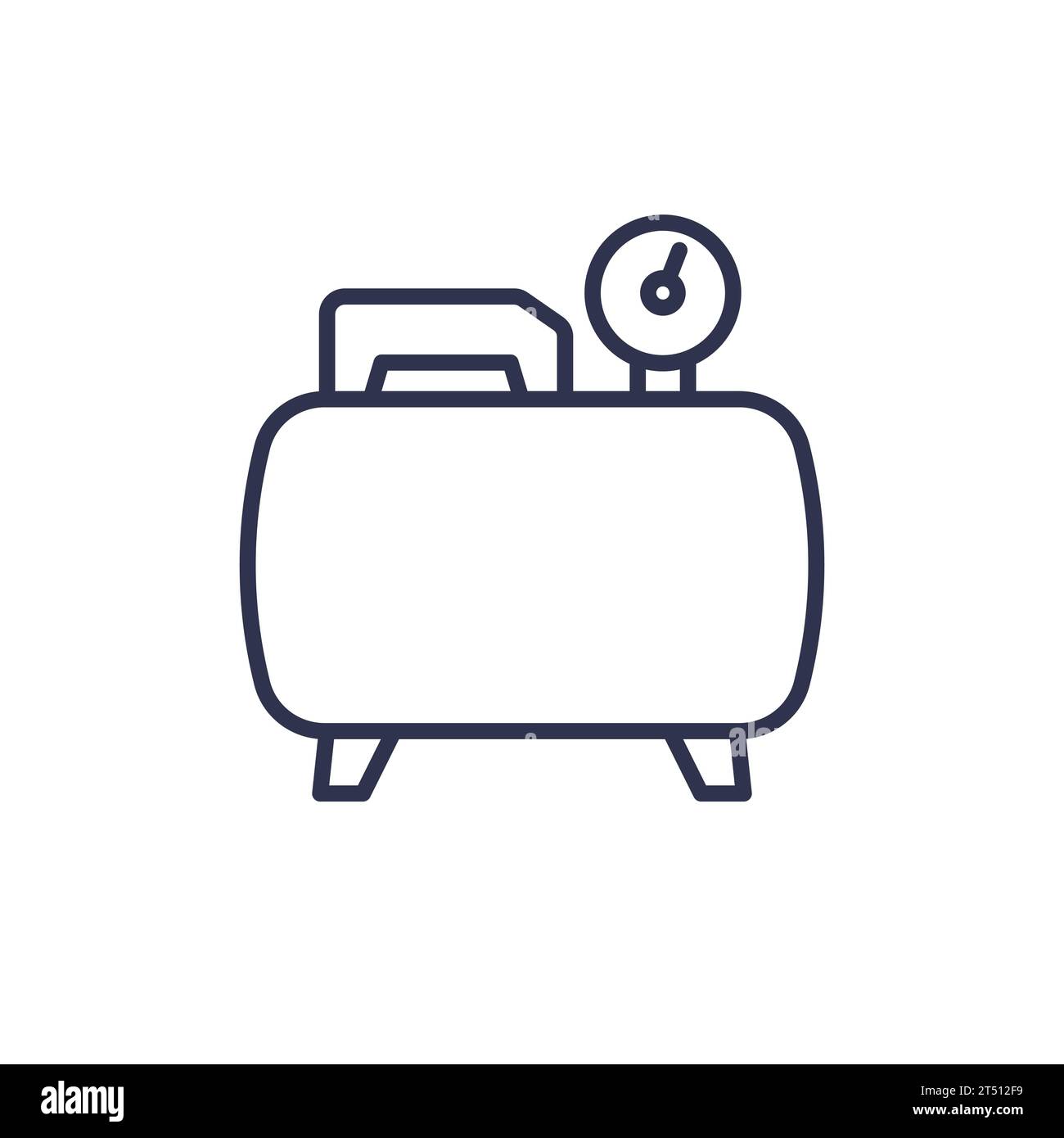 air compressor line icon, vector Stock Vector Image & Art - Alamy