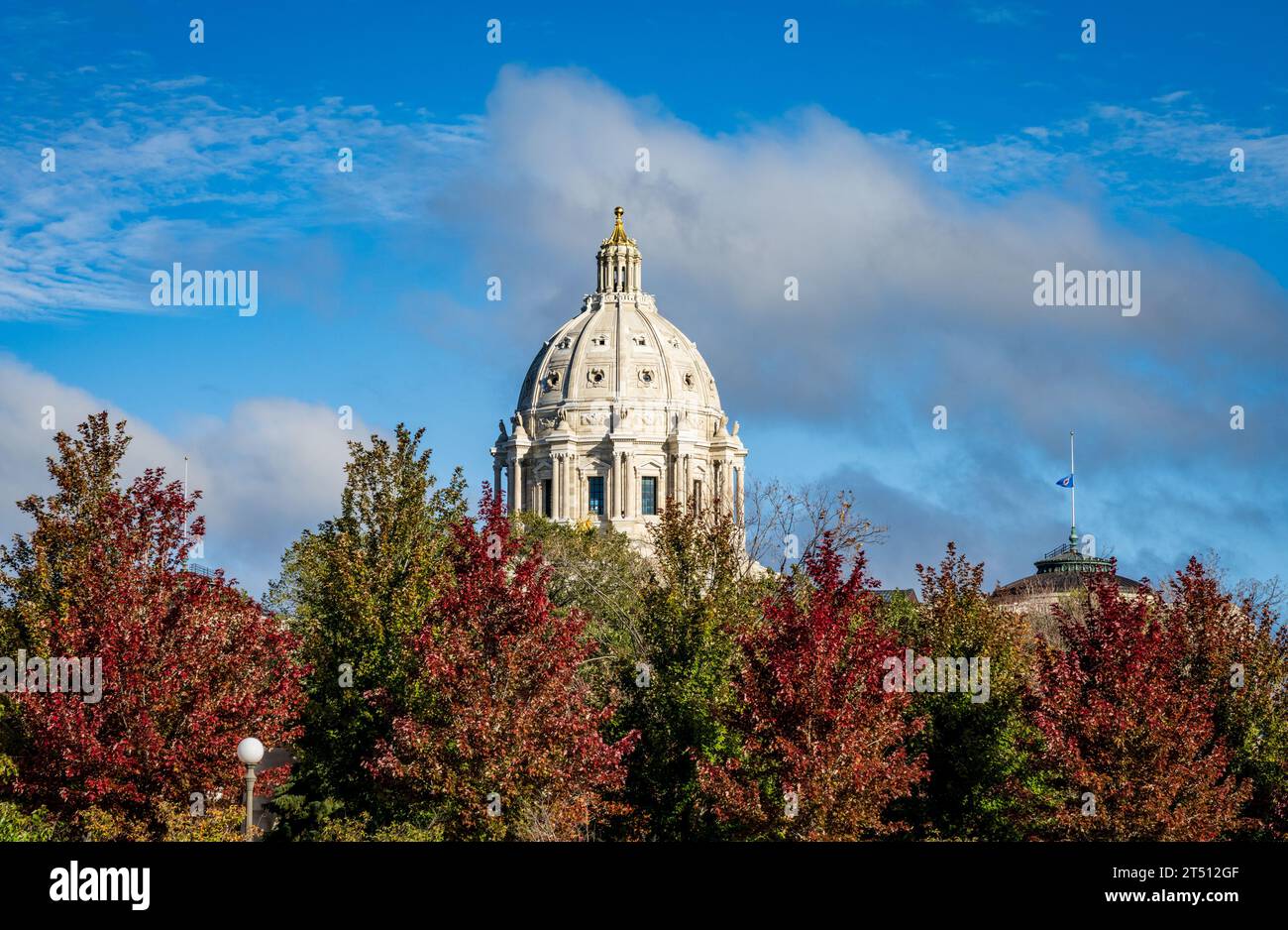 Minnesota state capitol dome hi-res stock photography and images - Alamy