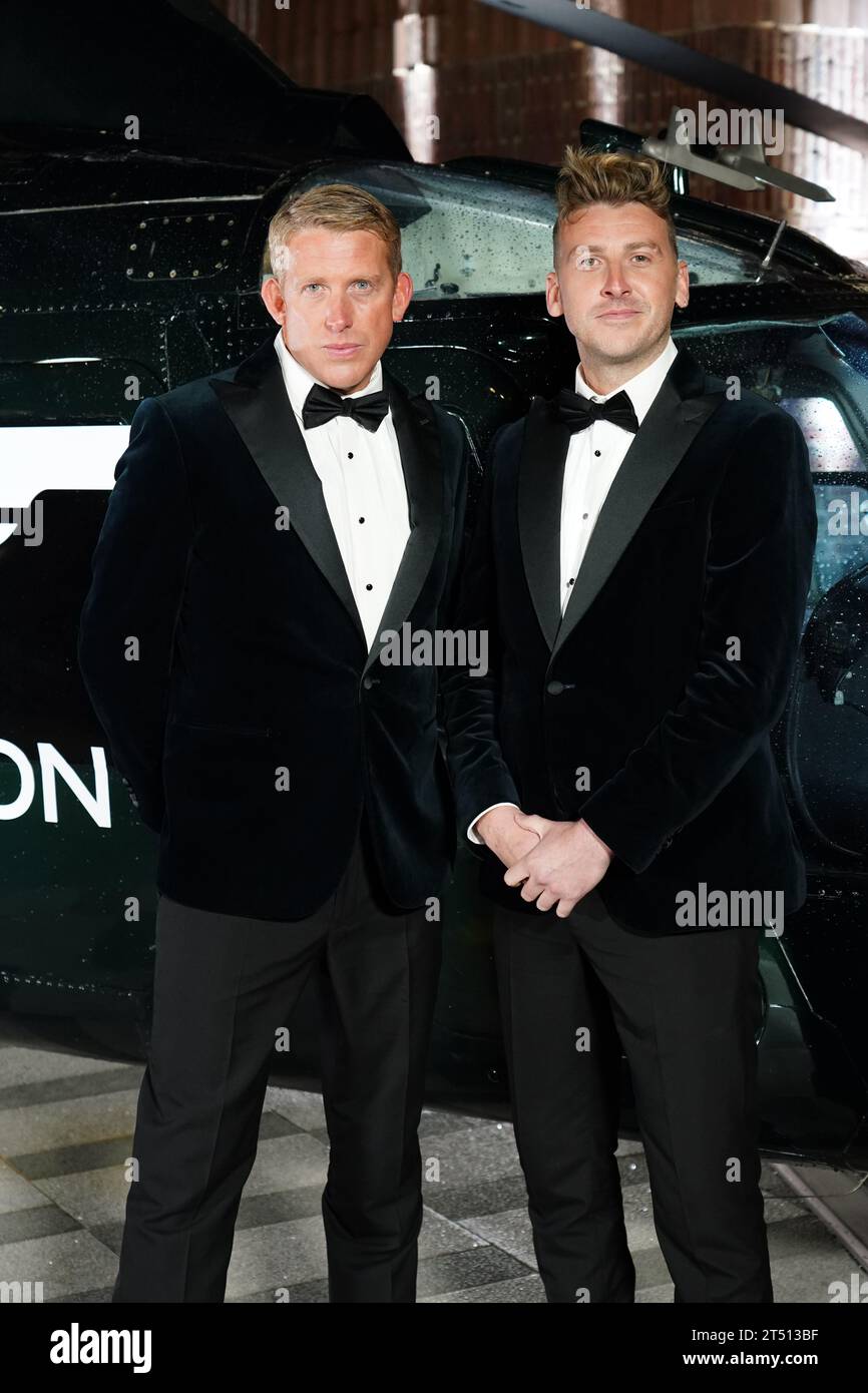 Contestants Joey Bone and James Bone arrive for the premiere of the ...