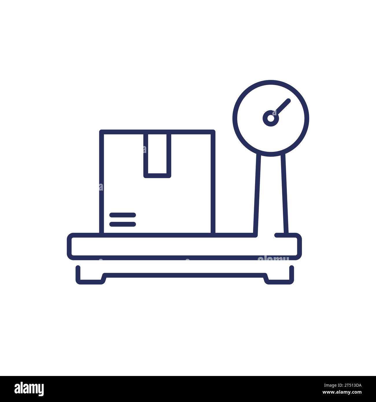 Cargo scales Stock Vector Images - Alamy