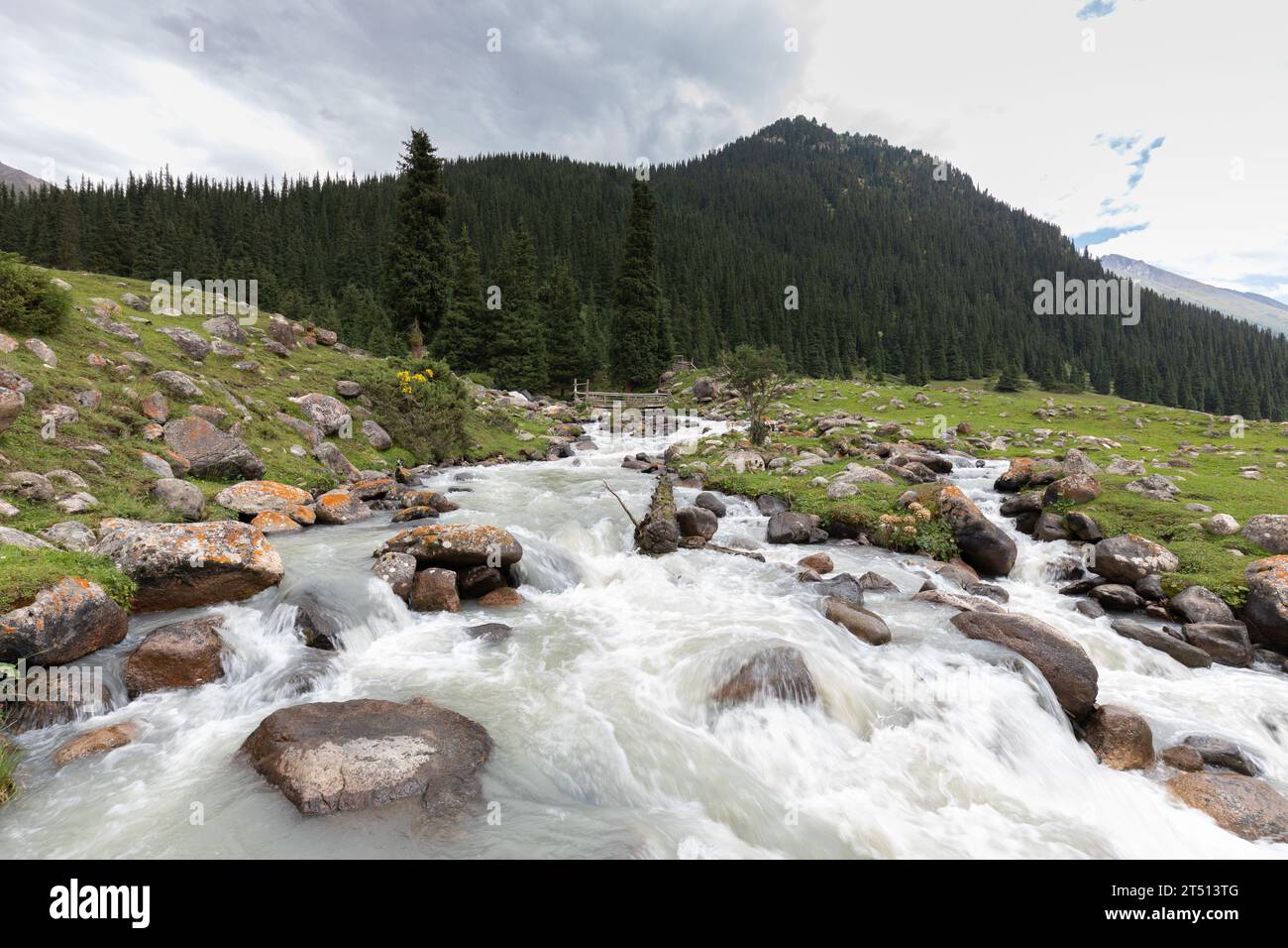 Altyn Arashan, Kyrgyzstan Stock Photo - Alamy
