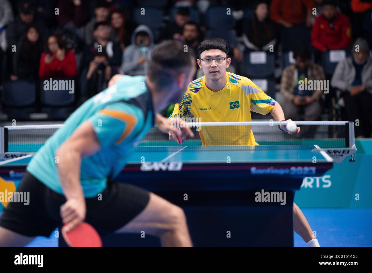 Santiago, Chile. 02nd Nov, 2023. Eric Kenji Jouti, Brazilian table ...