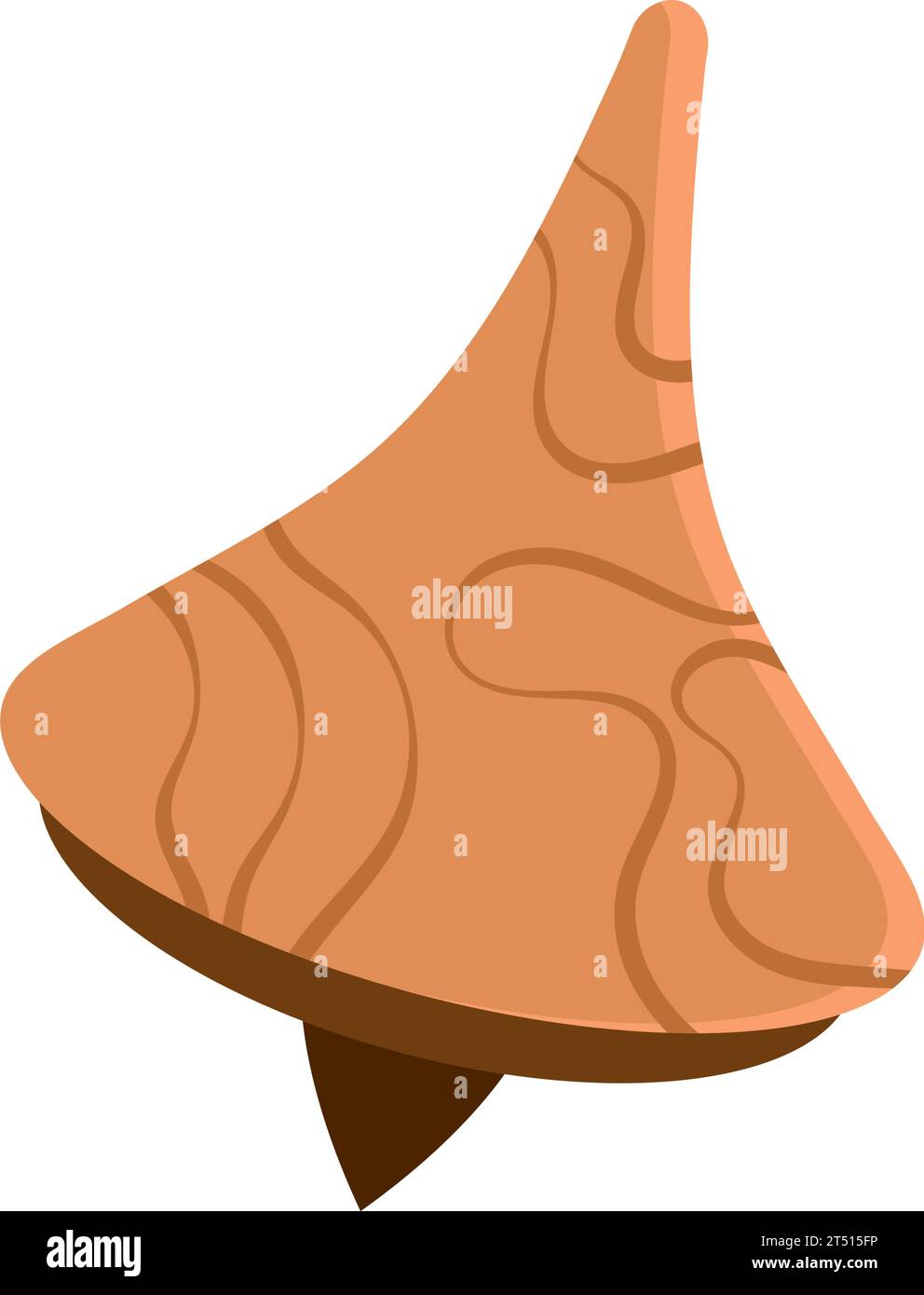 wooden toy spinning top Stock Vector Image & Art - Alamy