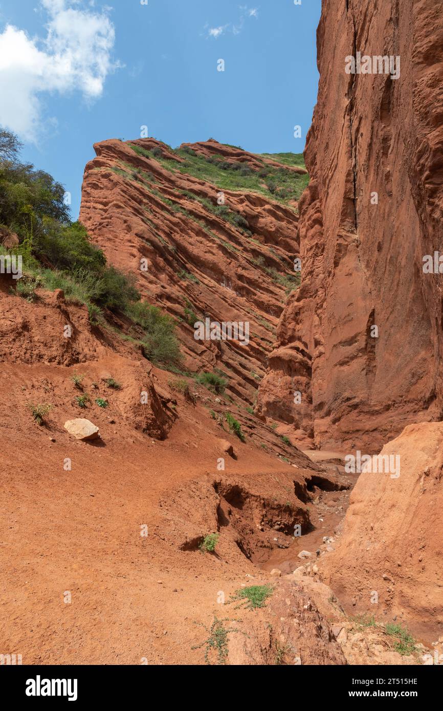 Jeti Oguz Valley rock formations, Kyrgyzstan Stock Photo - Alamy
