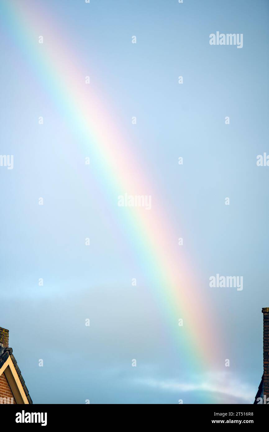 House rainbow two people hi-res stock photography and images - Alamy