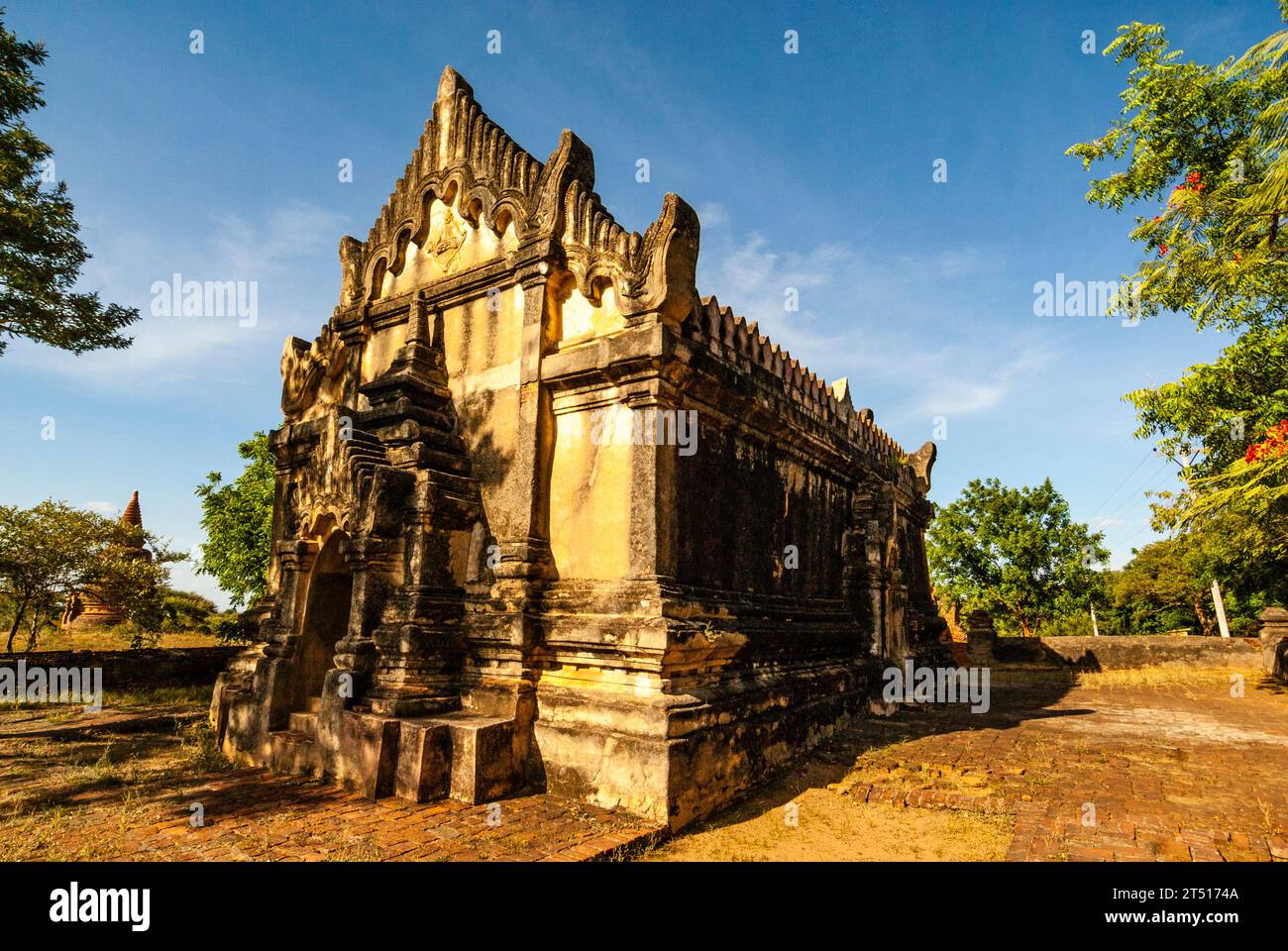 Upali Thein a 13th century ordination hall in Bagan, Myanmar, Asia ...
