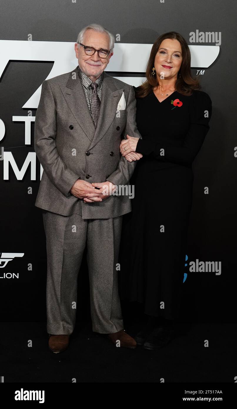 Brian Cox and Barbara Broccoli arrive for the premiere of the game show ...