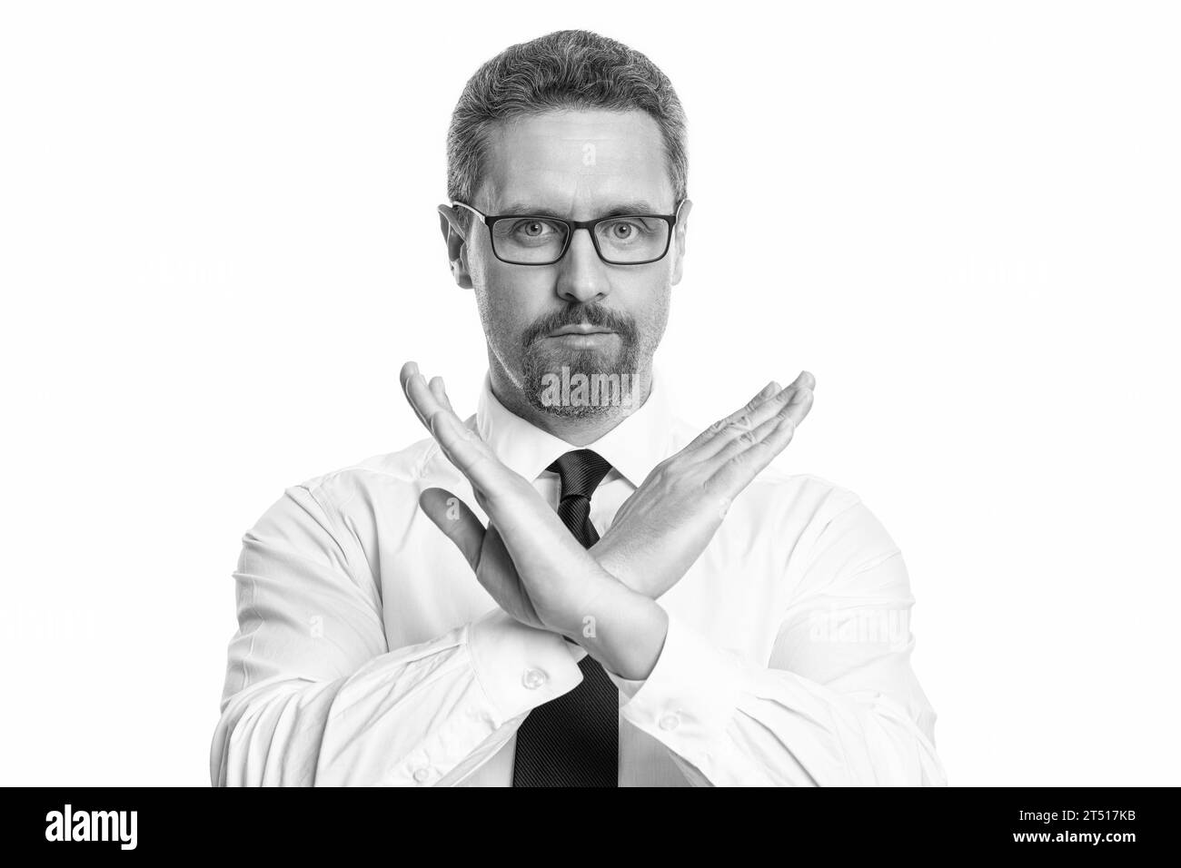 man with no gesture on background, restriction. photo of man gesturing ...