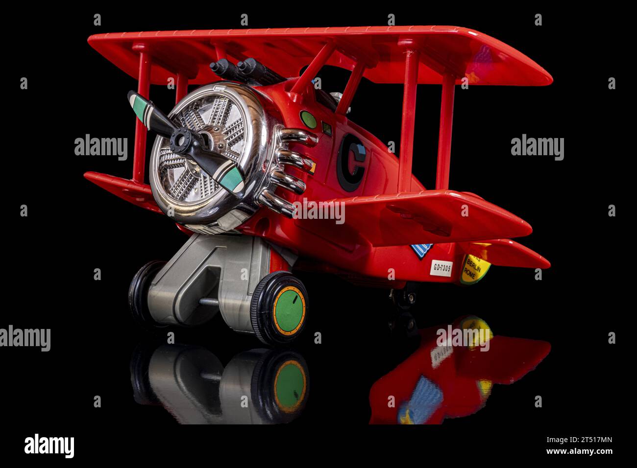 red baron biplane Stock Photo - Alamy