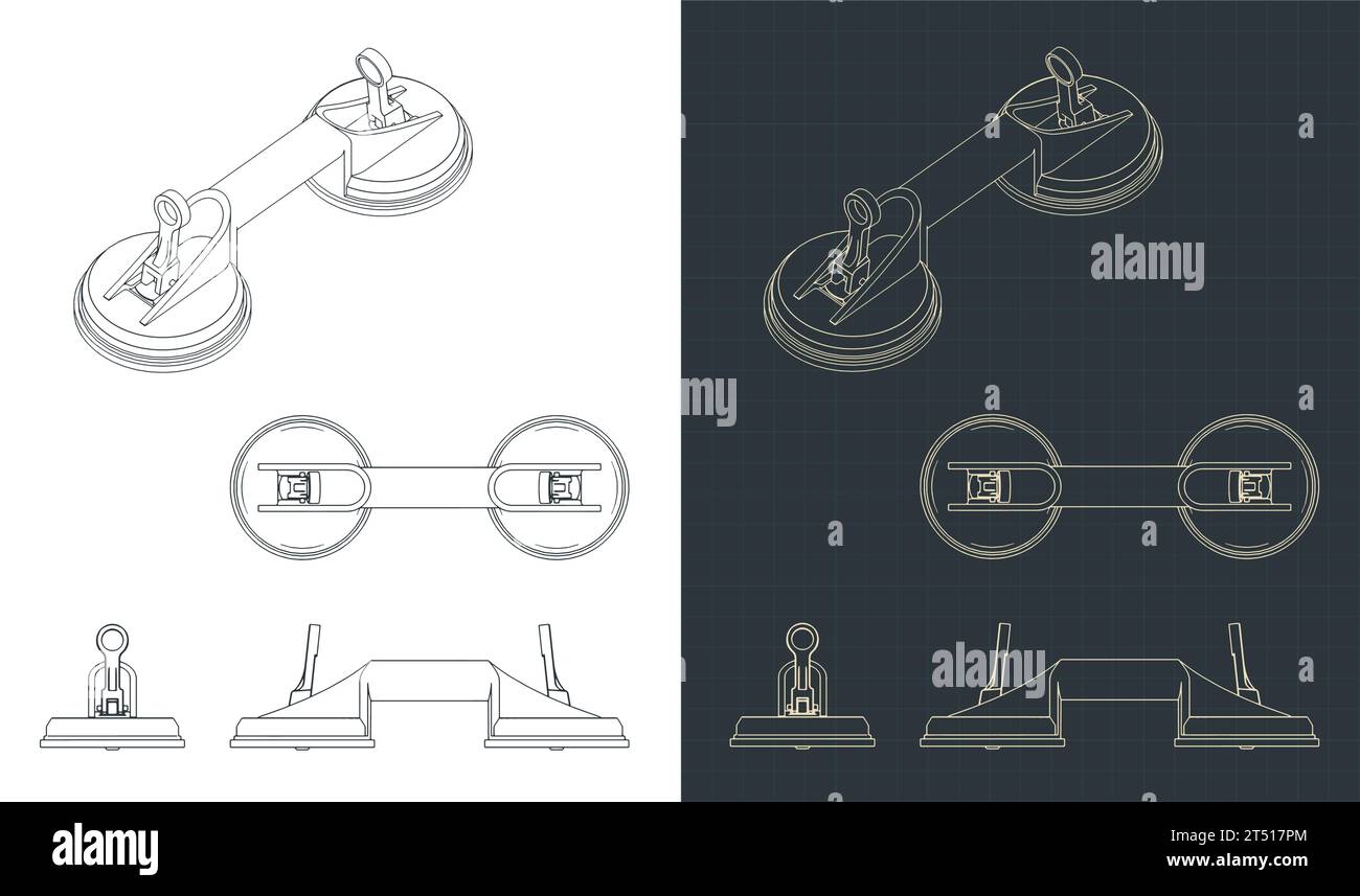Glass vacuum lifter Stock Vector Images - Alamy