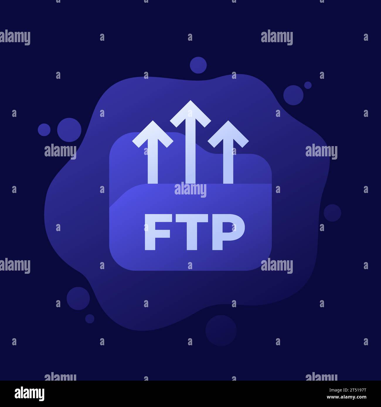 File transfer protocol ftp illustration Stock Vector Images - Alamy