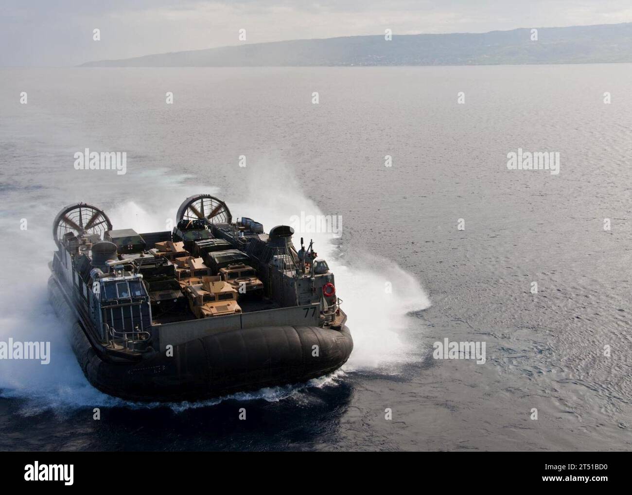 1001259327W-102 CARIBBEAN SEA (Jan. 25, 2010) Landing Craft Air Cushion ...