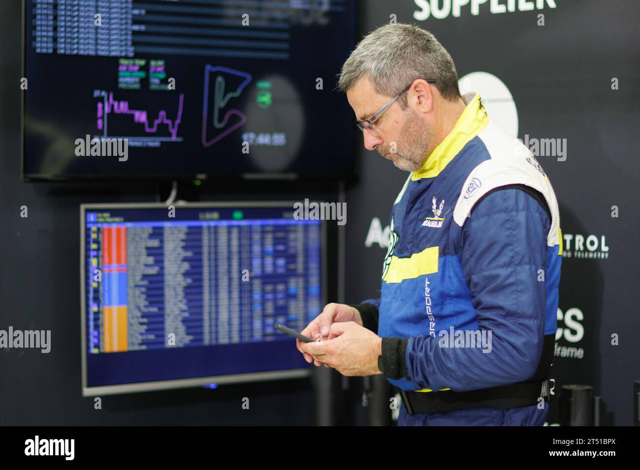 michelin engineer, portrait, during the Bapco Energies WEC 8 Hours of ...