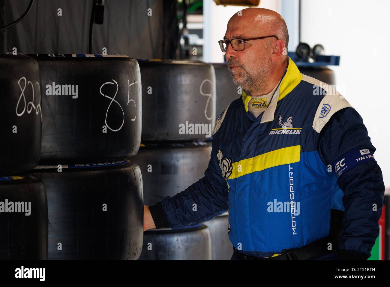 michelin engineer, portrait during the Bapco Energies WEC 8 Hours of ...